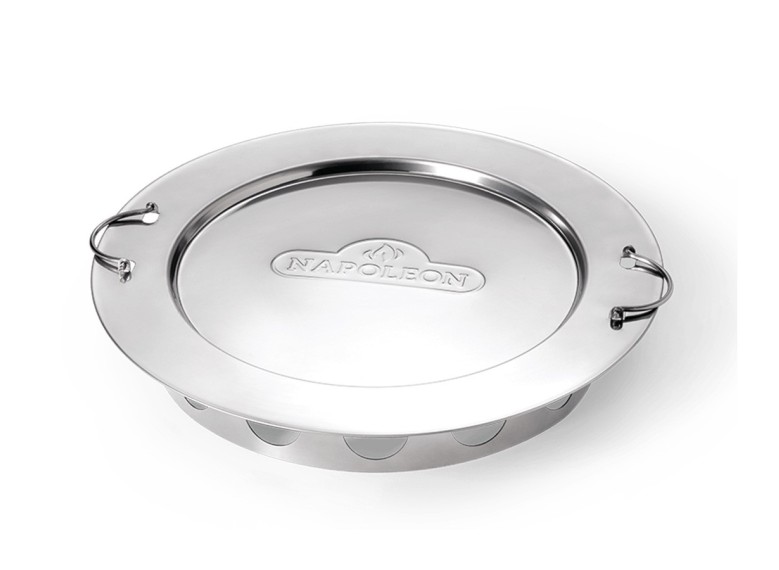 Diffuseur de chaleur fumoir pour gril à chabron Rodéo Napoléon et Kettle