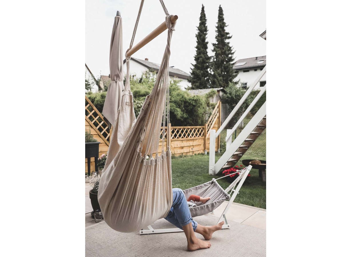 Fauteuil hamac suspendu en coton modèle Brasil xxl - Amazonas