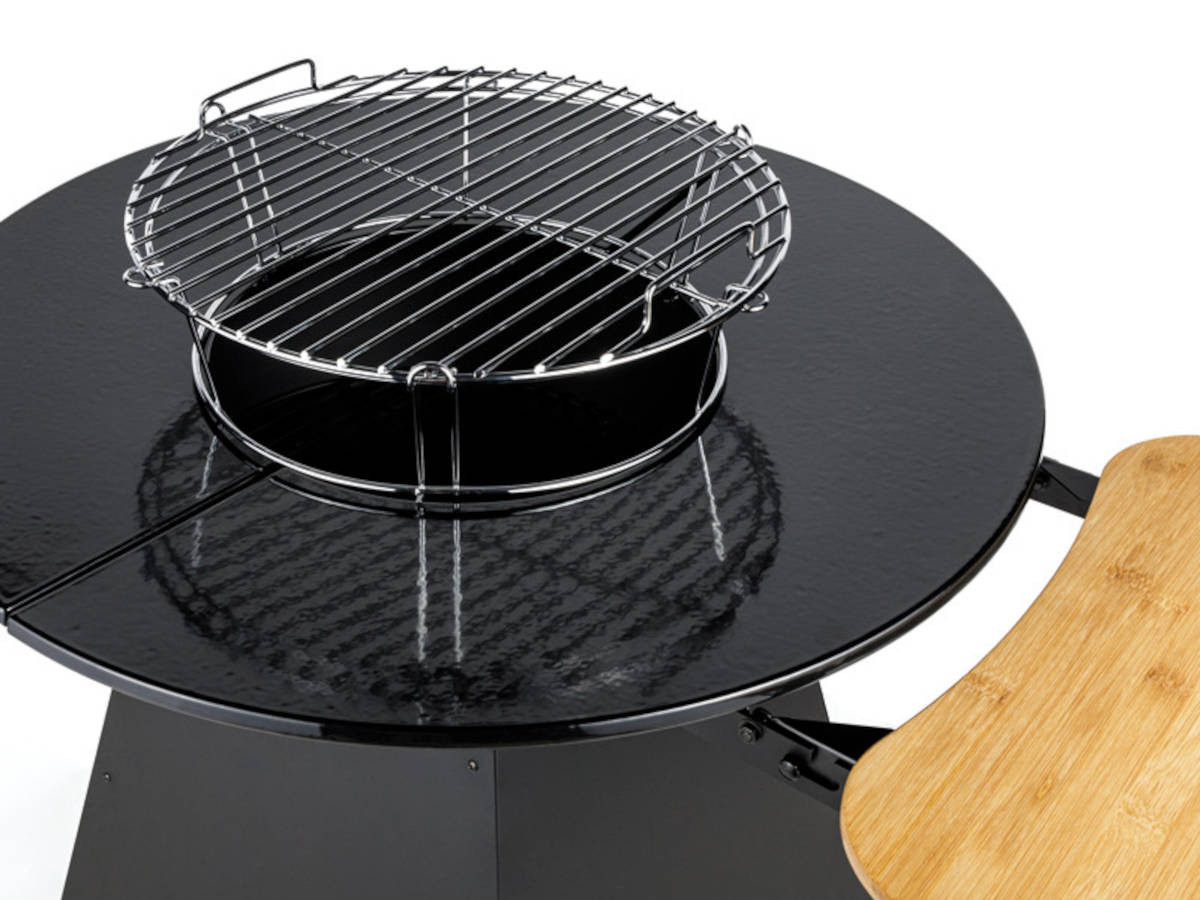 Brasero de cuisson avec plaque en fonte amovible marque Somagic