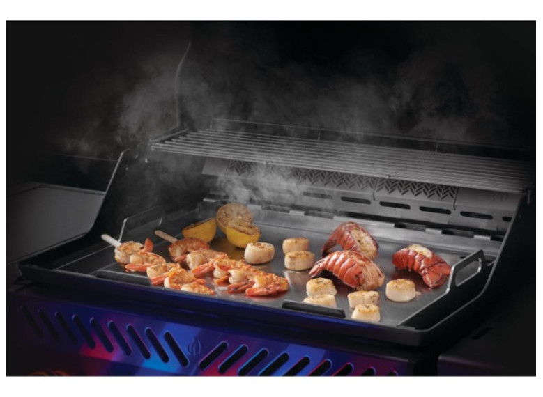 Plancha de cuisson intégrale acier inoxydable pour bbq Napoléon