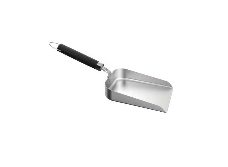 Pelle en acier inoxydable pour plancha, marque Weber - Jardideco.fr