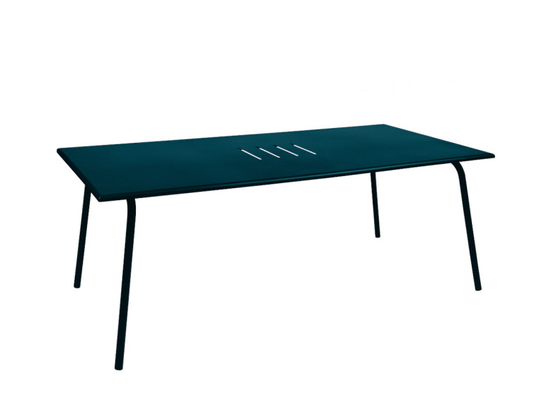 Table de jardin rectangulaire en métal Monceau 8 places - Fermob