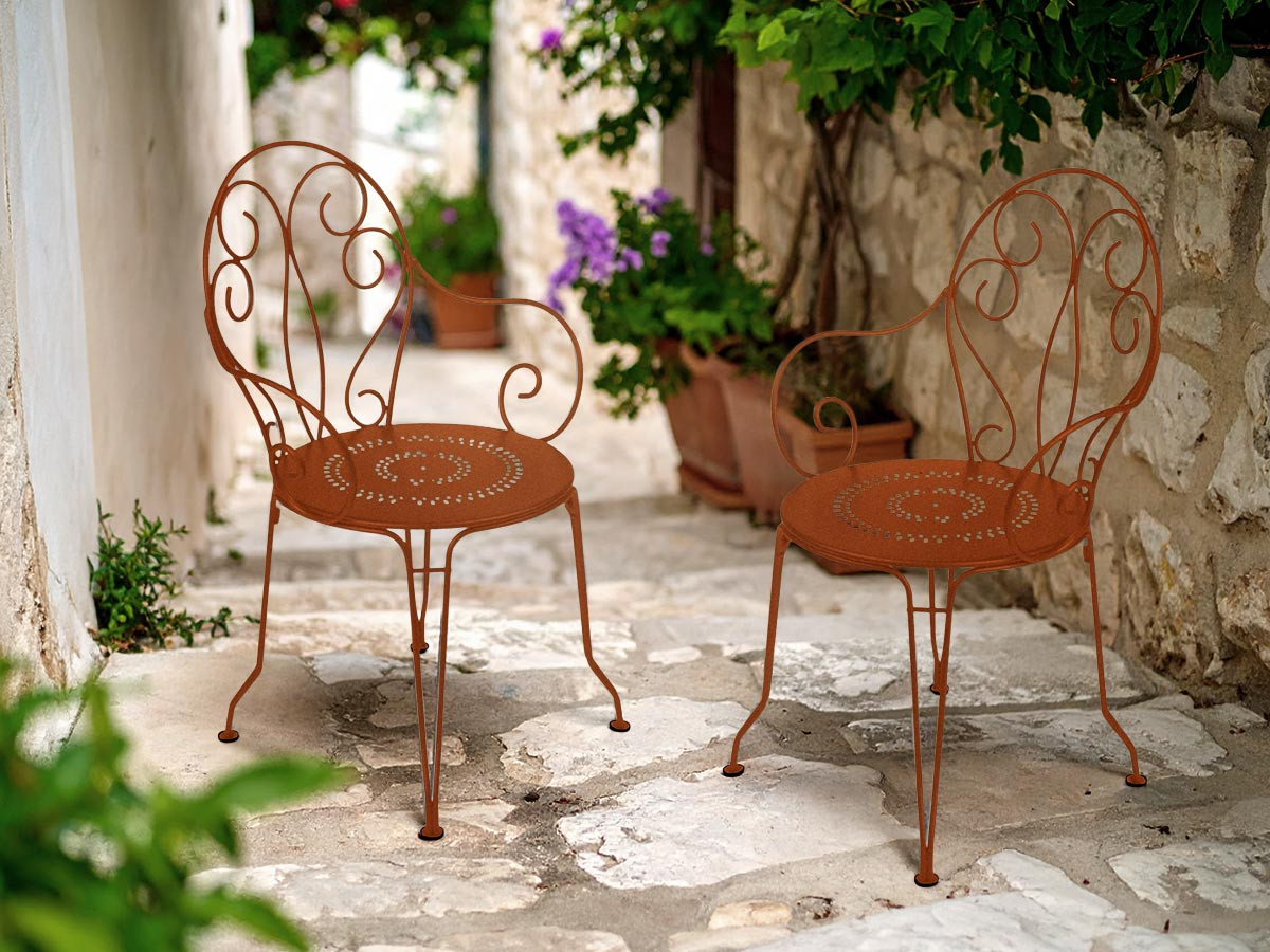 Fauteuil de jardin en métal Montmartre - Fermob - Jardideco.fr