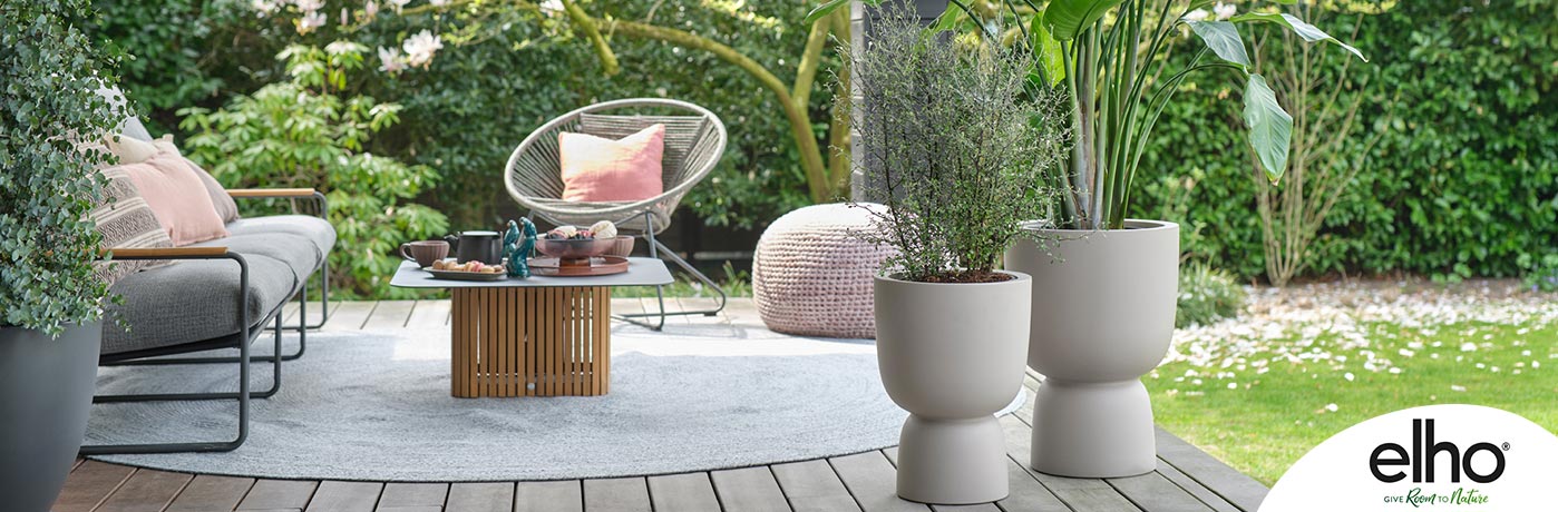 ELHO, pot de fleurs tendance, jardinière, décoration