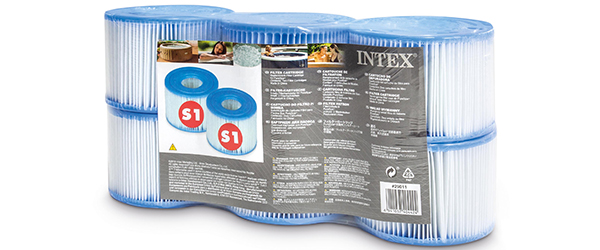 Lot de 2 cartouches de filtre S1 pour spa gonflable Intex - PureSpa