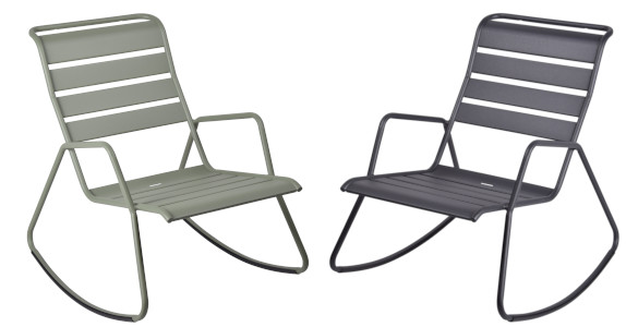 Rocking Chair en métal Monceau - Fermob - Jardideco.fr