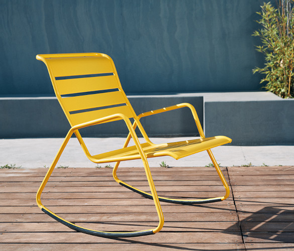 Rocking Chair en métal Monceau - Fermob - Jardideco.fr
